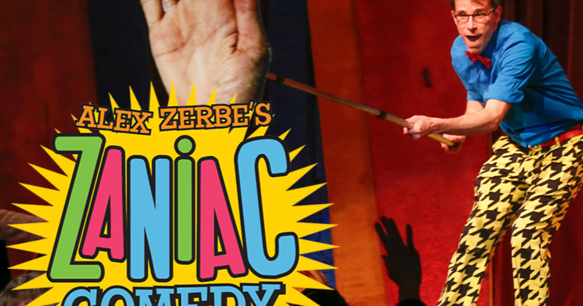 The Zaniac Comedy Show:… – Vernon and District Performing Arts Centre